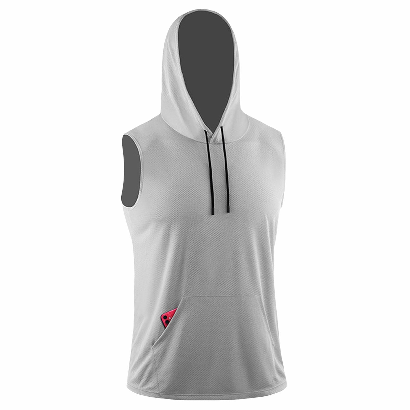 Caqnni Mens Tank Top Soft Performance Boxing Gym Shirts Plain Muscle ...