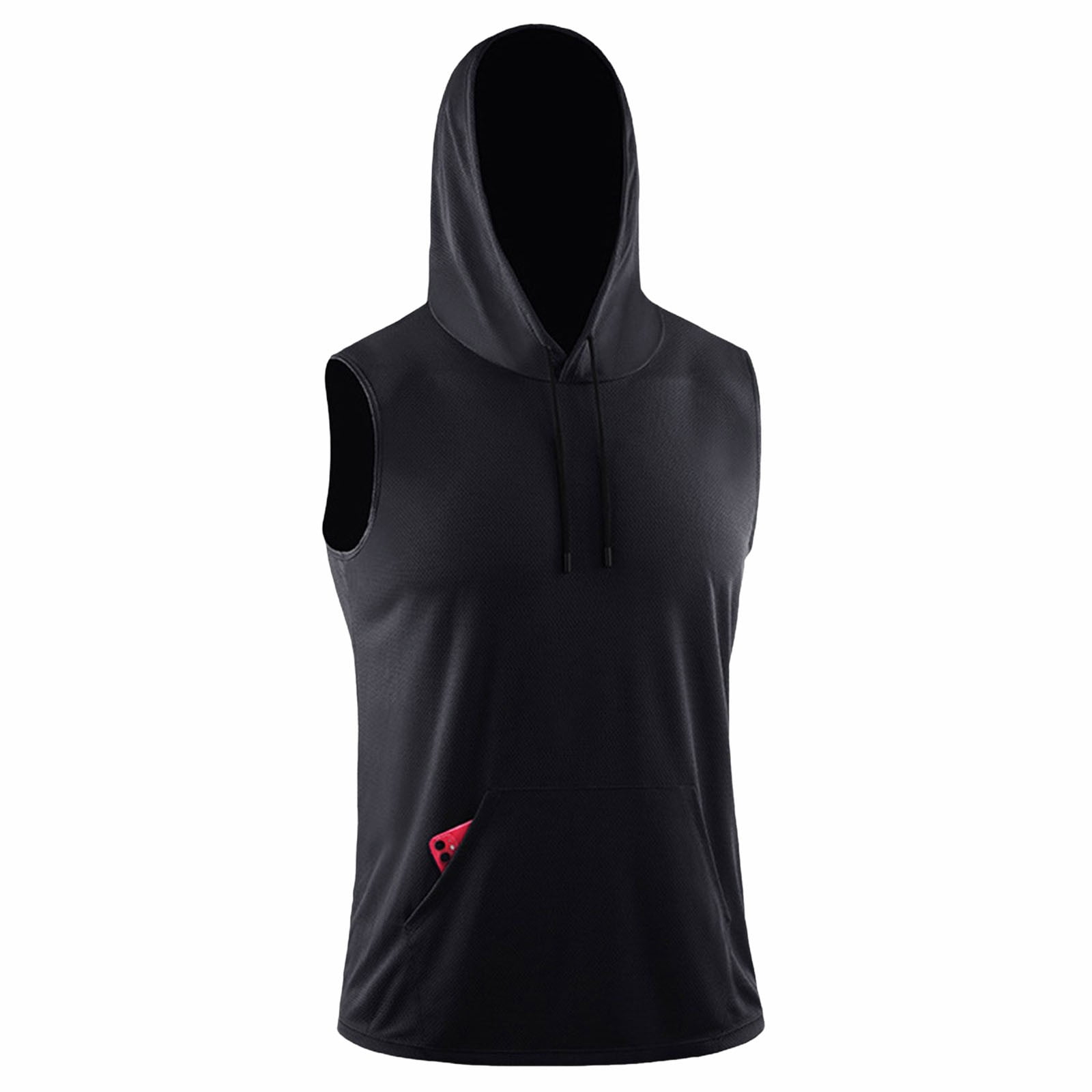 Caqnni Mens Tank Top Soft Performance Boxing Gym Shirts Plain Muscle ...