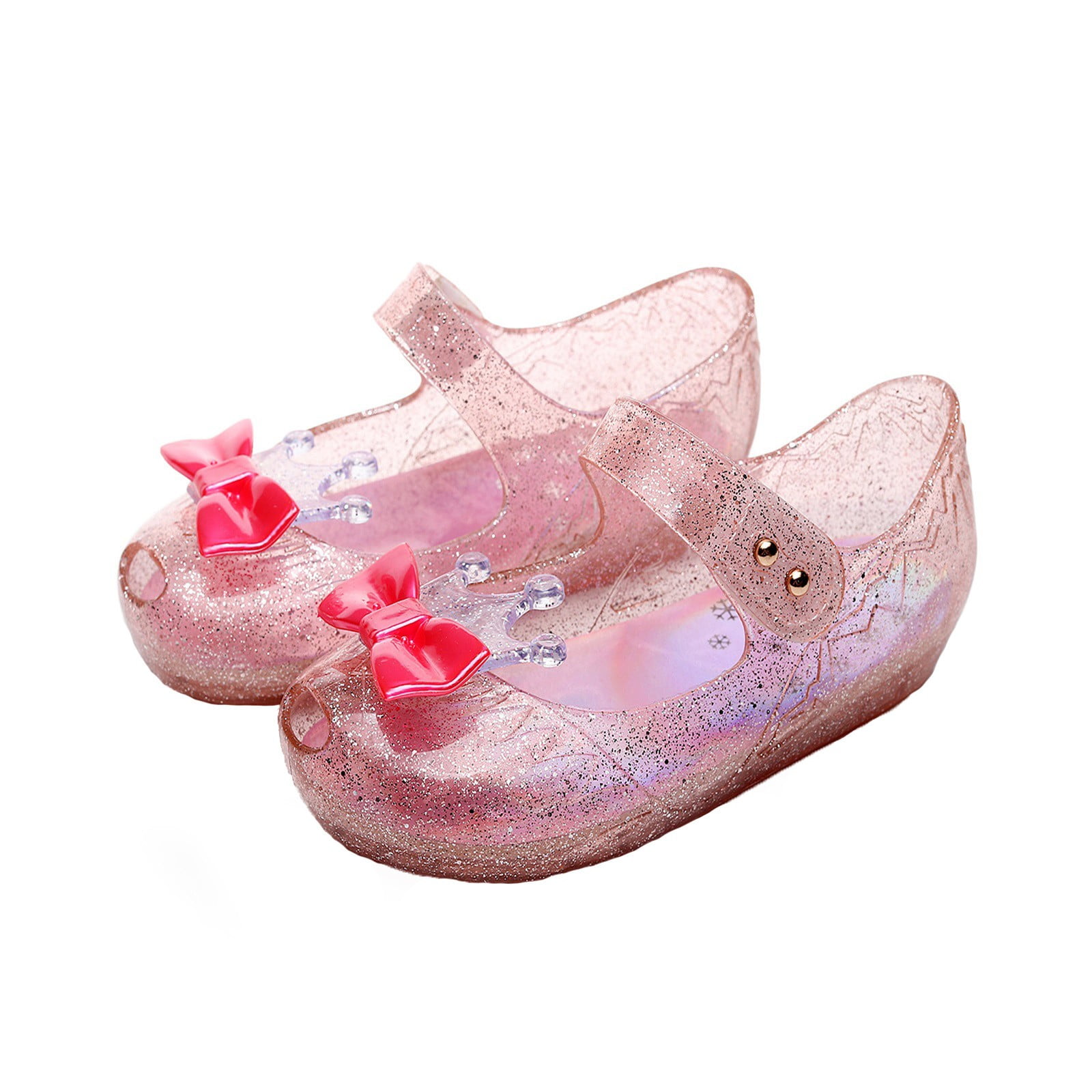 Caqnni Princess Girls Sandals Dress Up Dance Party Sandals Shoes for ...