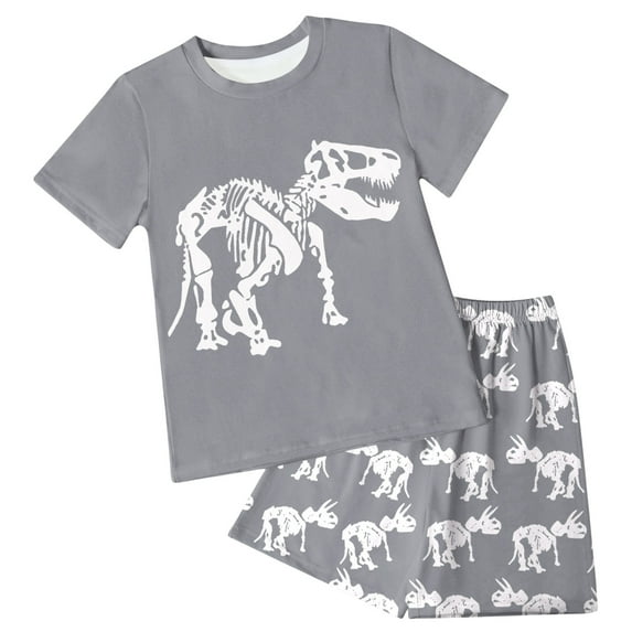 Caqnni Toddler Baby Boy Girls Golf Outfit Cartoon Print T Shirts Top ...