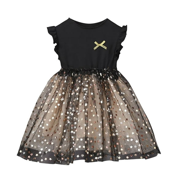 Caqnni Toddler Baby Girl Back to School Puff Sleeve Smocked Plaid First ...