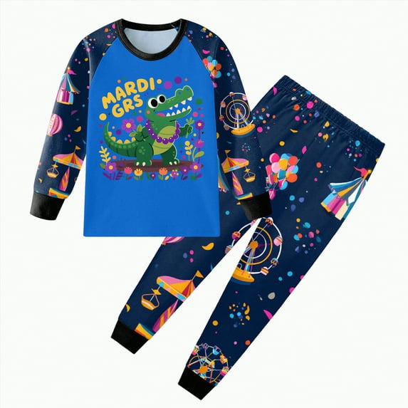 Caqnni Toddler Easy On-Off 2PCs Long Sleeve Top with Envelope Shoulders ...