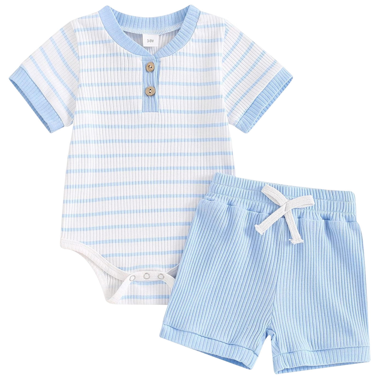 Caqnni Toddler Girl Clothes, 2Pcs Baby Girl Summer Outfits Sleeveless ...
