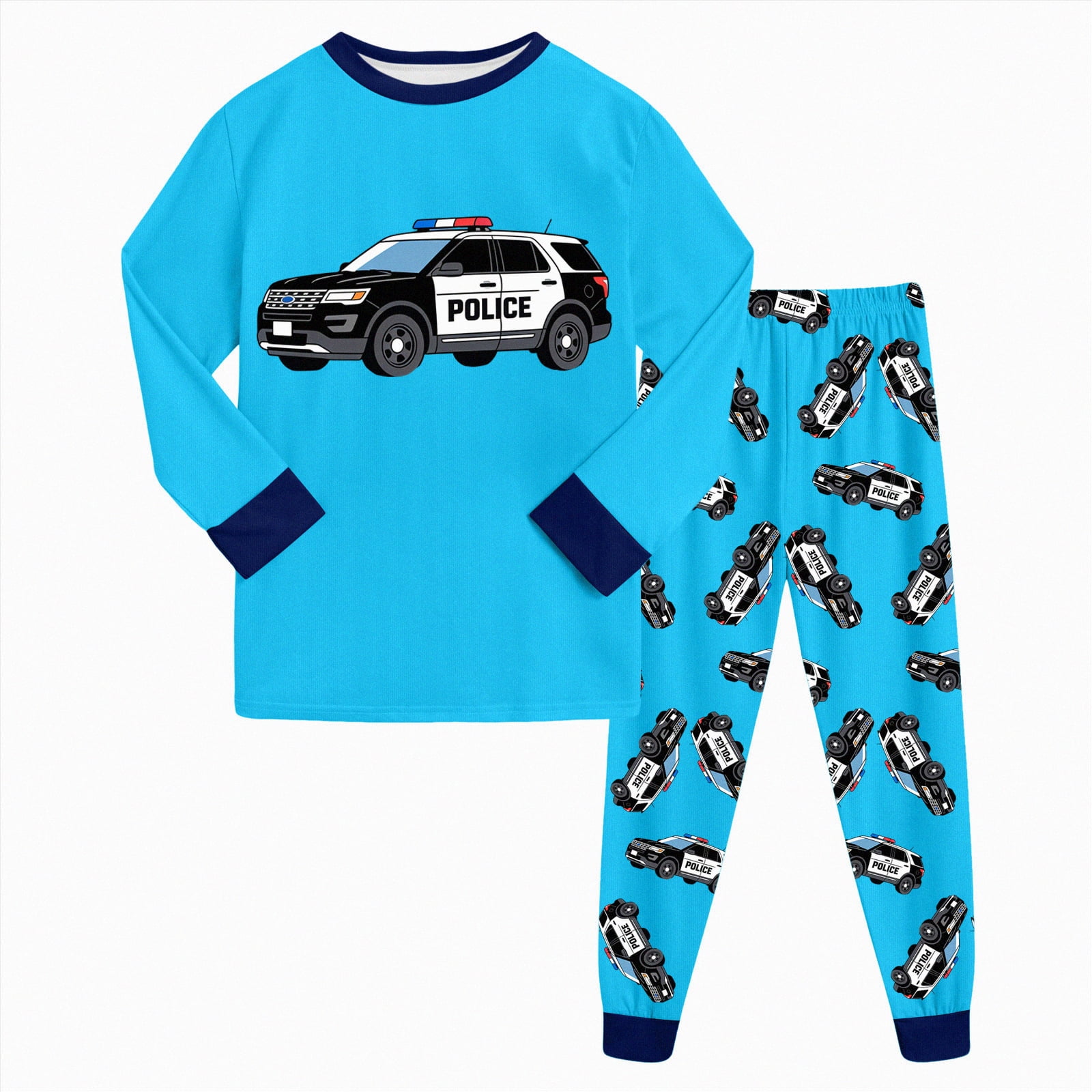 Caqnni Toddler Long Sleeve Lounge Set Boys Girls Spring Fall 2PCs ...