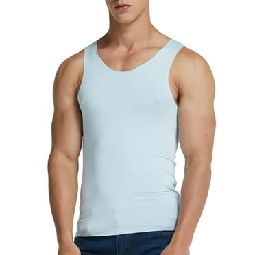 Value Packs of Men's Big And Tall Black & White Ribbed 100% Cotton Tank ...