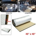 Car Floor Insulation 5mm Thick Car Sound Deadener Mat - 32.3 Sq Ft ...