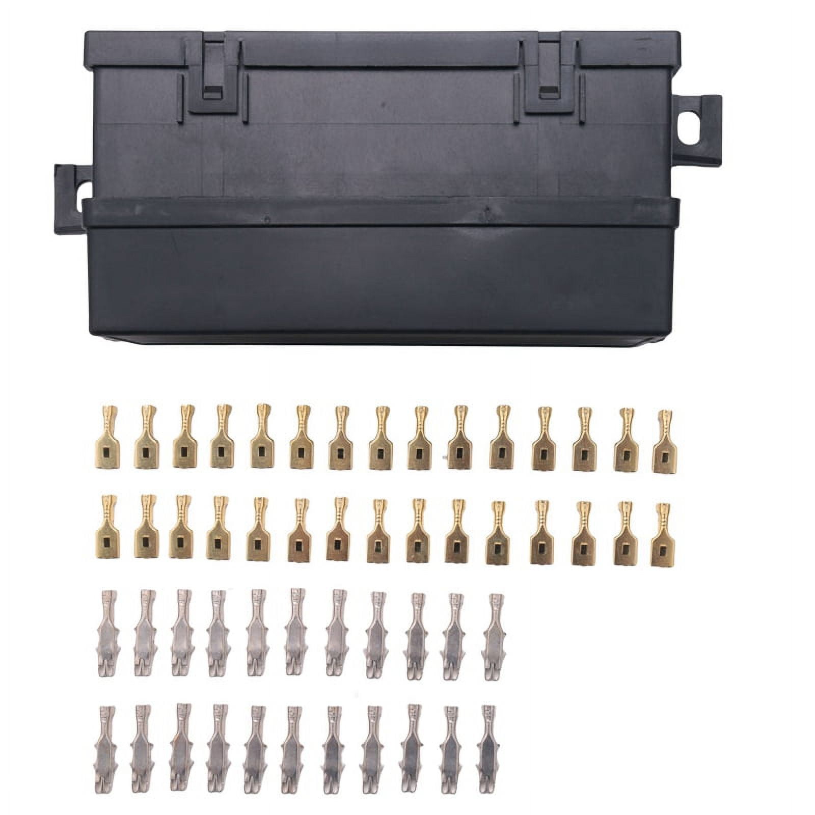 Car 11 Way Fuse Holder Relay Box with Terminals Relays Waterproof ...