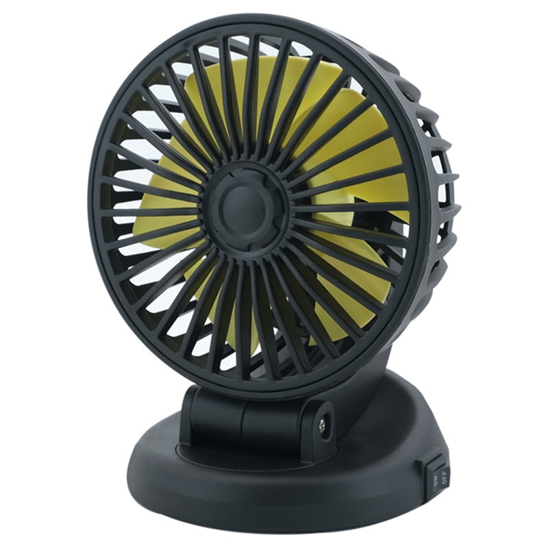 Car 12V Dashboard Fan Portable Fan Can Adjust And Rotation Angle Truck ...