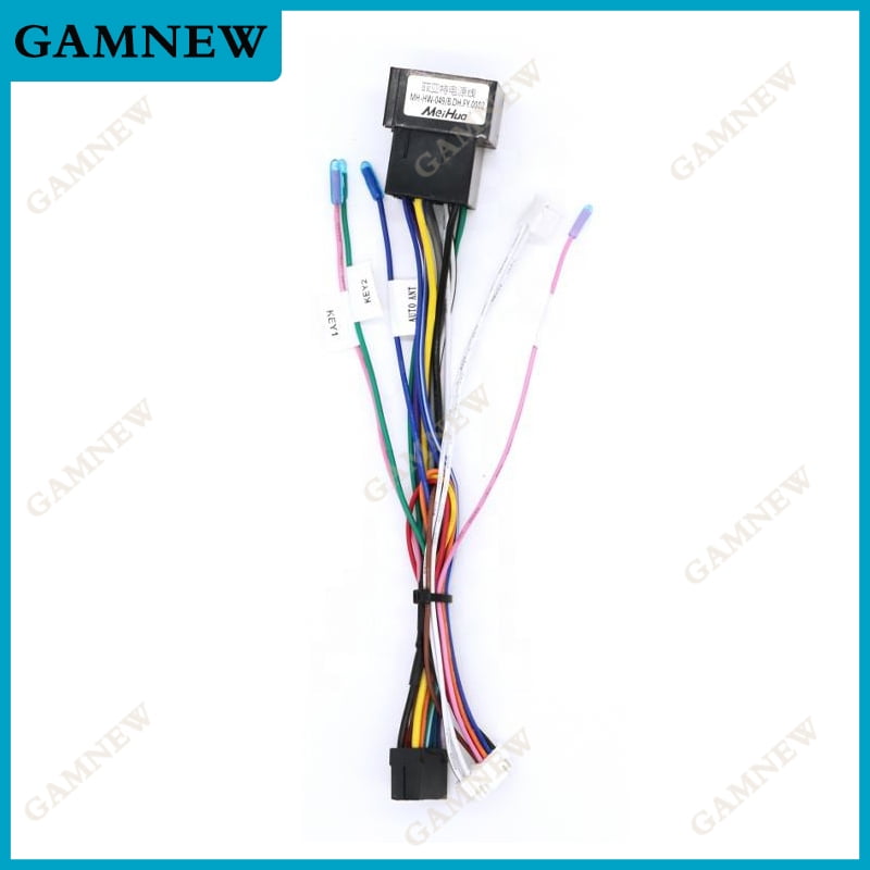 Car 16pin Wiring Harness Adapter Canbus Box Decoder For Fiat 500 ...