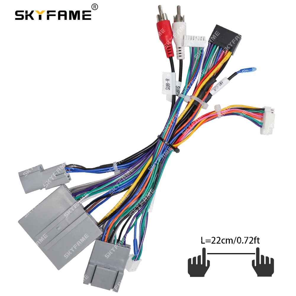 Car 16pin Wiring Harness Adapter Canbus Box Decoder For Ford Raptor ...