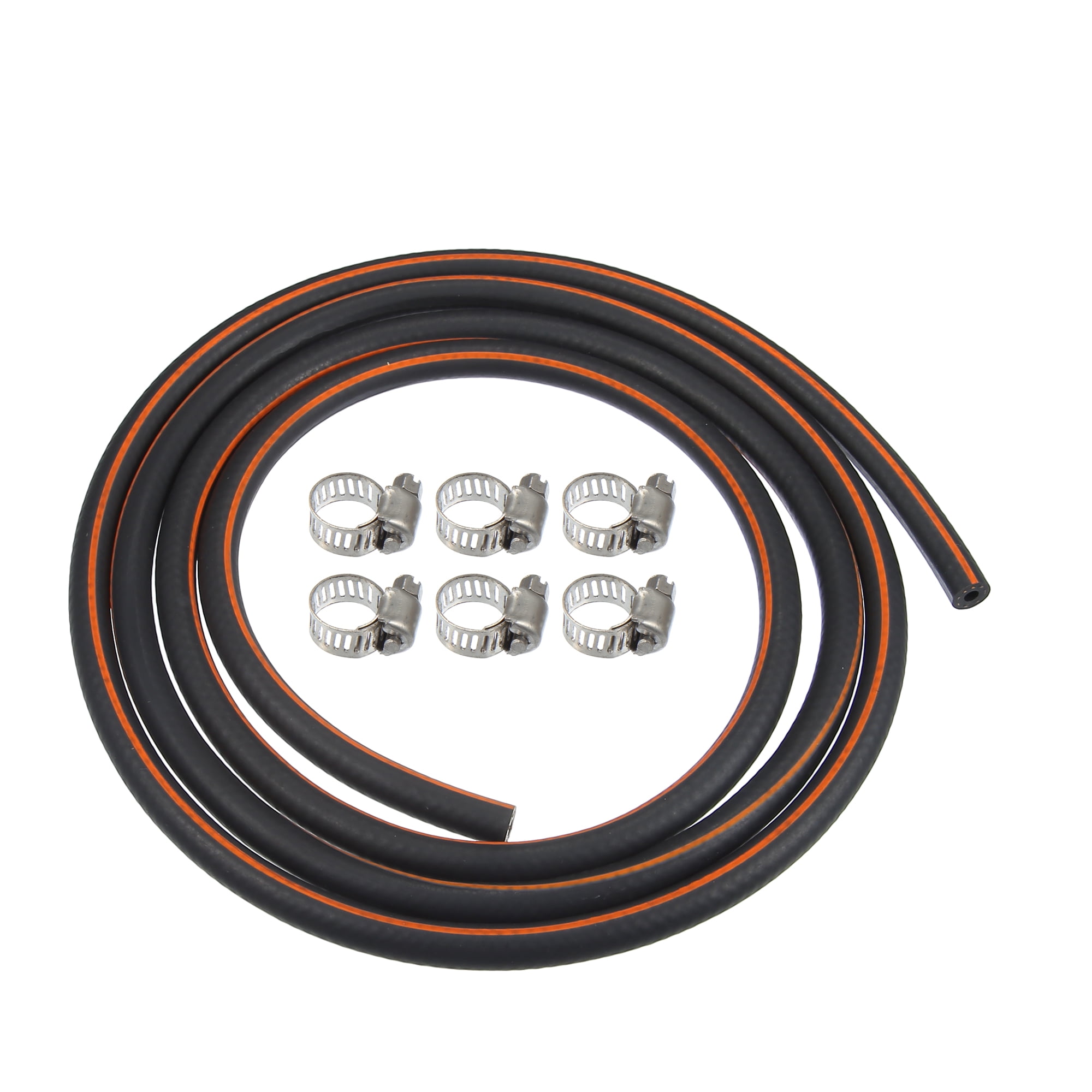 Car 3/16" ID 6.6ft Length Nitrile Rubber Fuel Line Flexible Gas Line ...