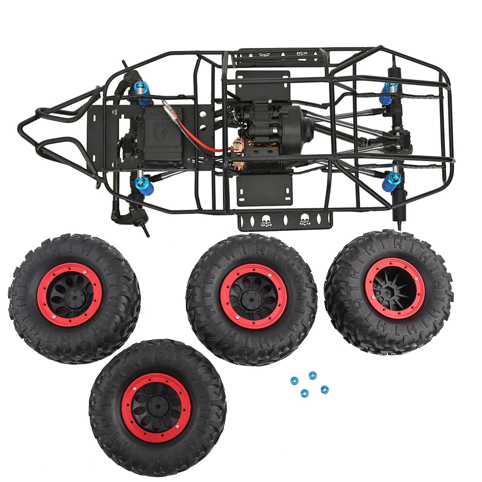 Car 313mm 12.3 Inch Steel Wheelbase Chassis Frame with Motor ...