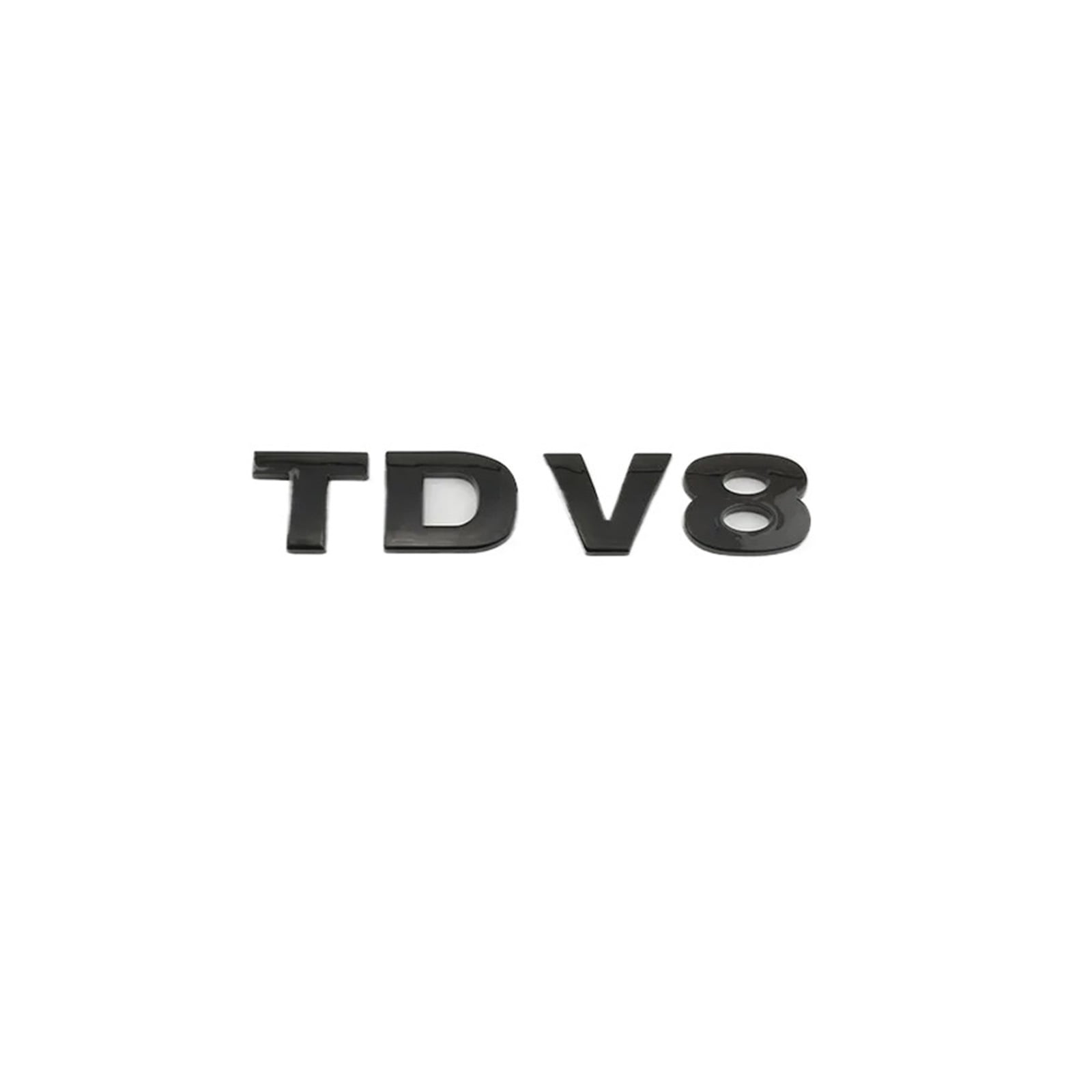 Car 3D ABS TDV6 TDV8 Trunk Logo Badge Emblem Decals Sticker Fit For ...