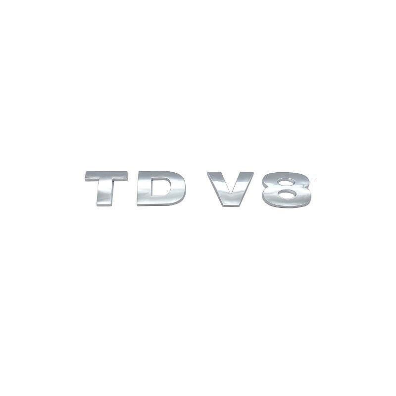 Car 3D ABS TDV8 Trunk Logo Badge Emblem Decals Sticker Compatible With ...
