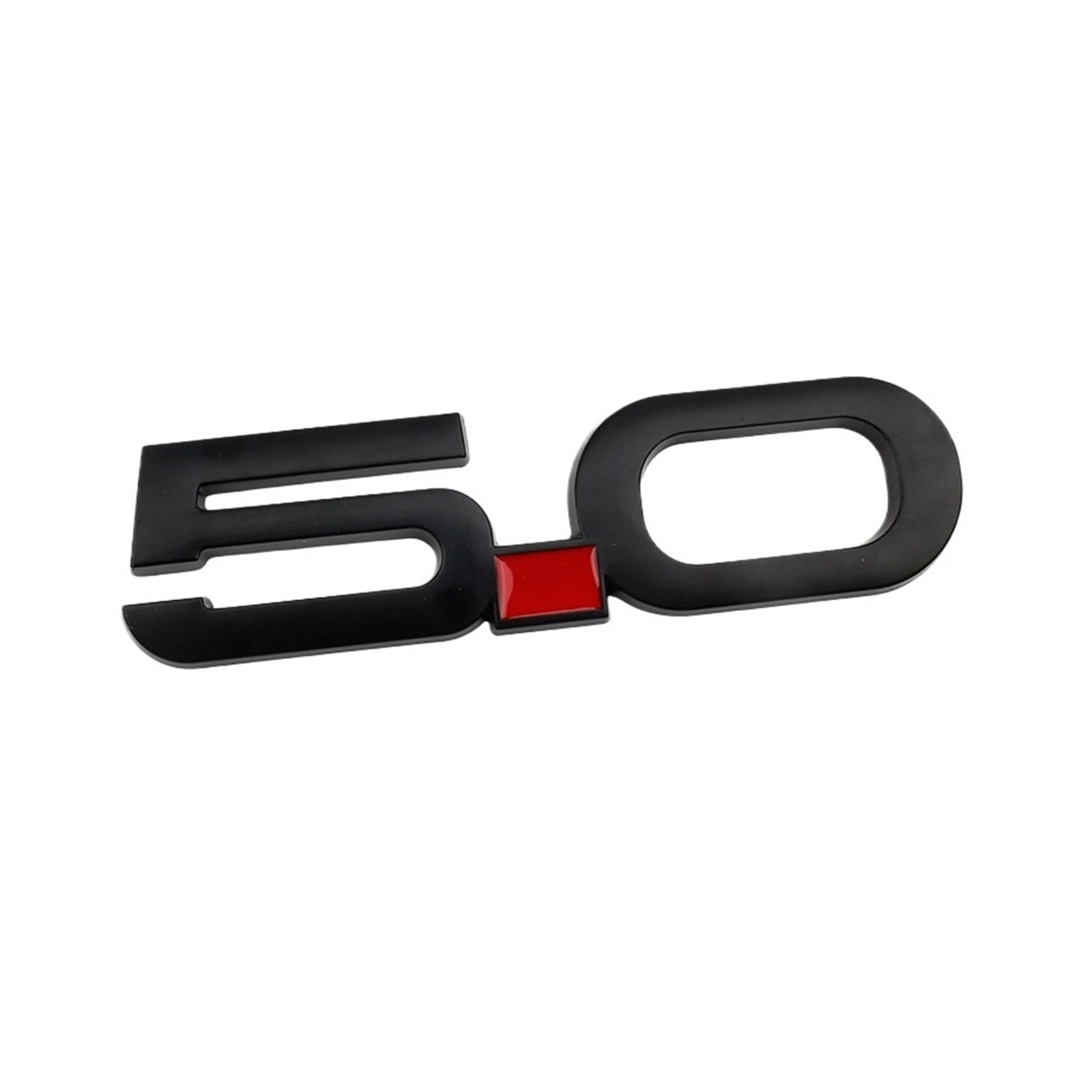 Car 3D Metal 5.0 Displacement Decals Sticker Fit For Ford Mustang GT500 ...