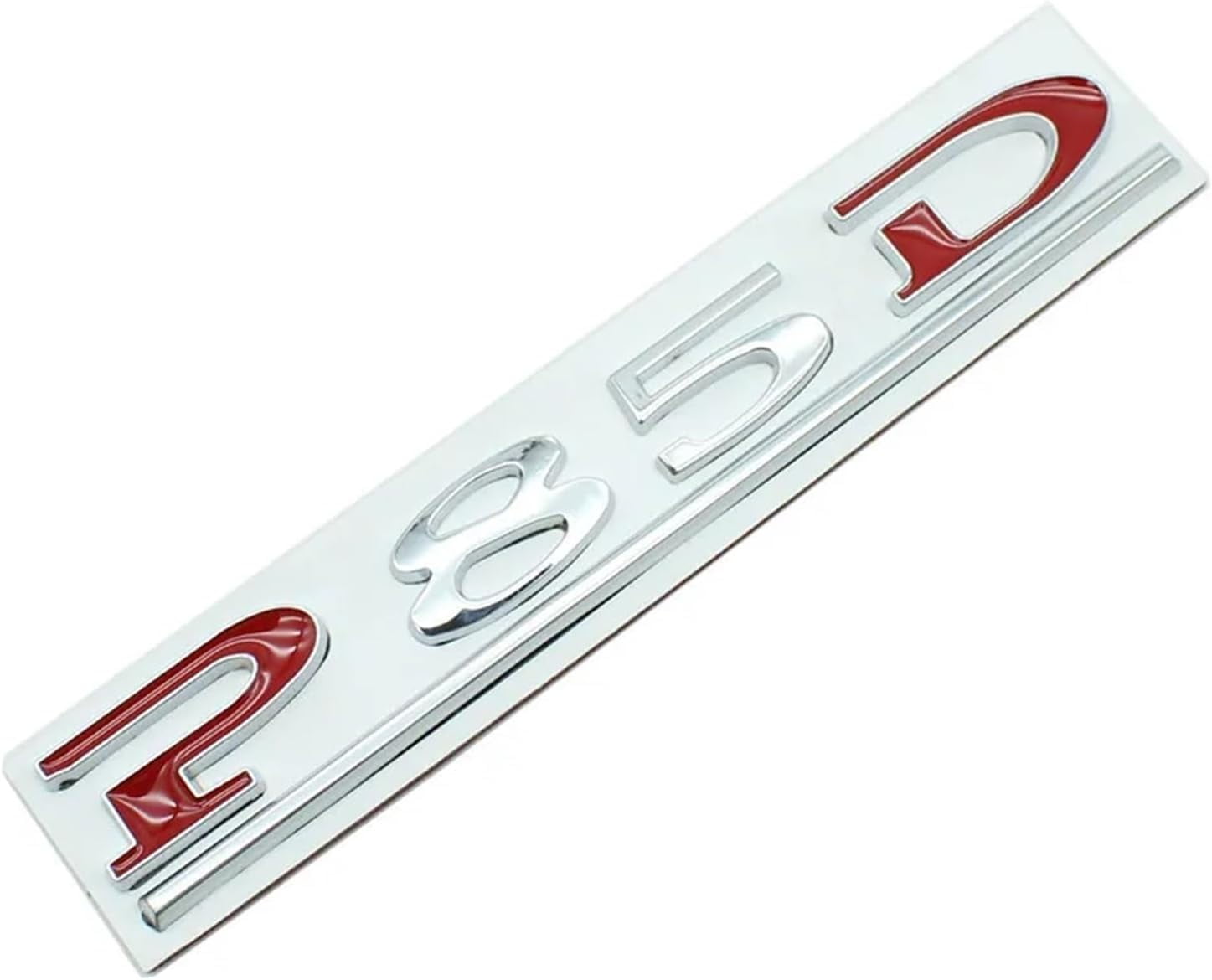 Car 3D Metal P75D P90D P100D Logo Decals Sticker for Trunk Letters ...