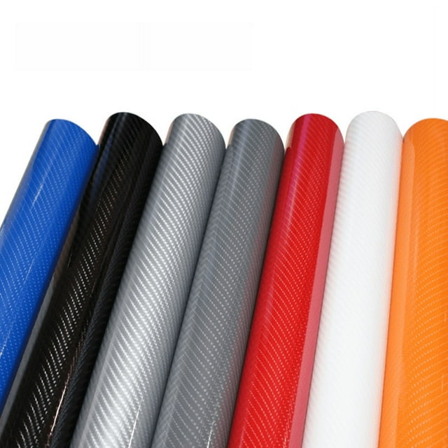 Car 3D carbon fiber paper 5D carbon fiber film sub-gloss black 6d color ...