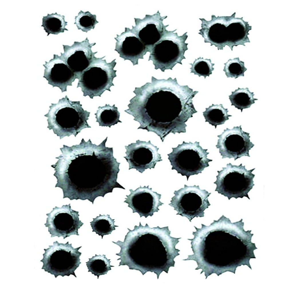 Car 3d Stickers Sticker Hole Decals Scratch Motorcycle - Walmart.com