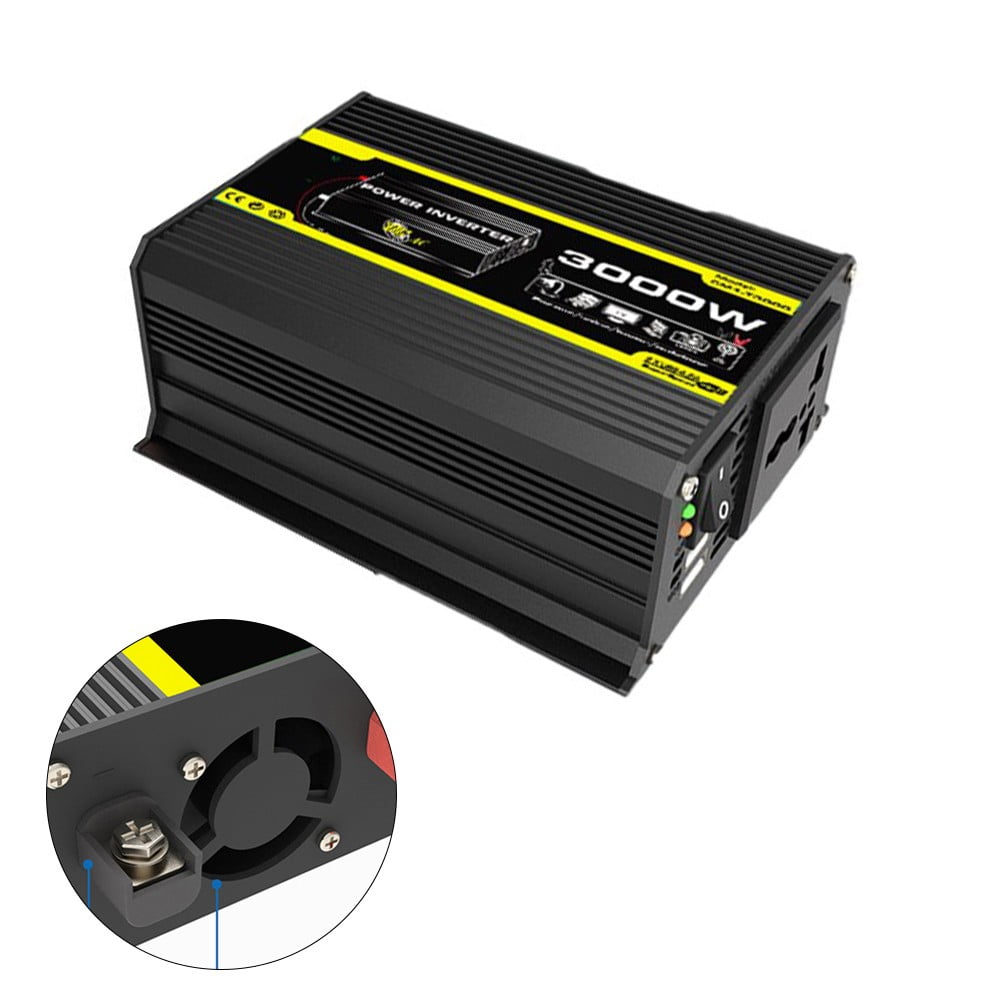 Car 500W Power Inverter 12V to AC 220V/110V Modified Wave Converter ...