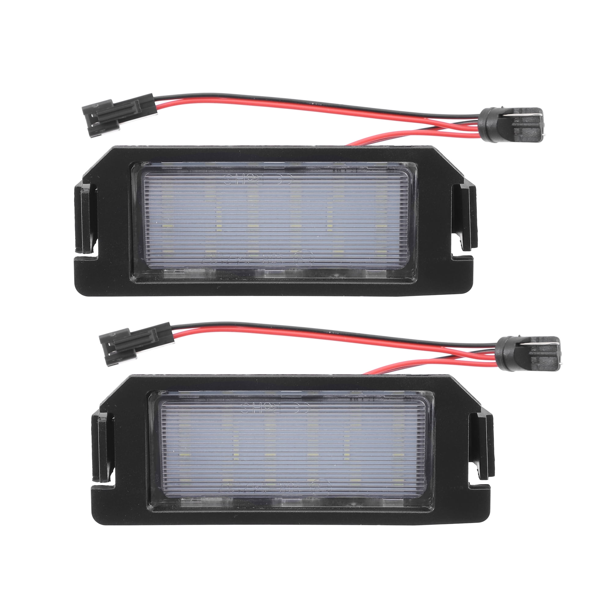 Car 6000K White LED License Plate Light 92501-B2000 92502-2L500 3528SMD ...