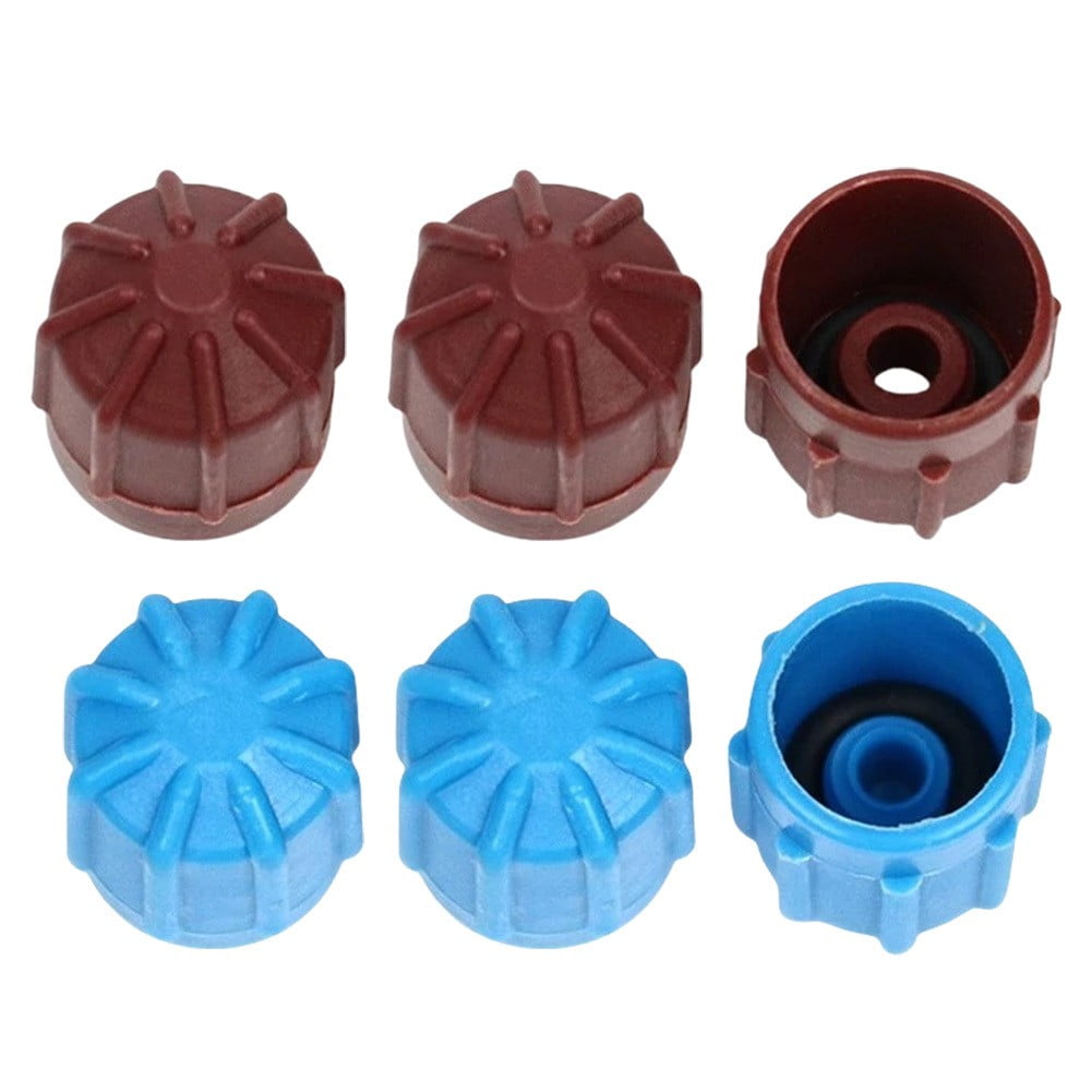 Car AC Air Conditioning Valve Cover High/Low Pressure for R134a for M8 ...