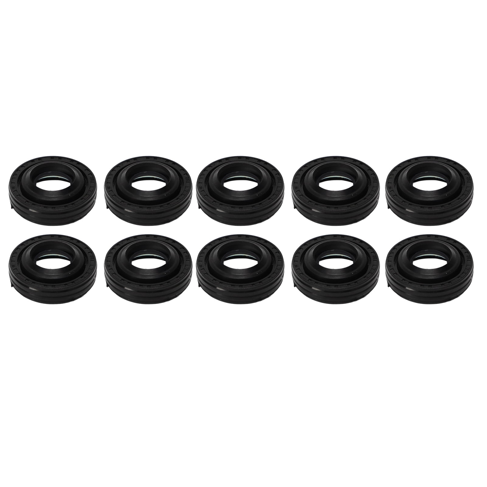 Car AC Compressor Shaft Oil Seal Kit, 10Pcs Rubber Seal Kit for V5 AC ...