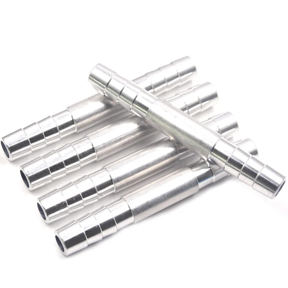 Car AC Hose Fitting Straight Splice Push Refri Hose Barb Joint Fitting ...