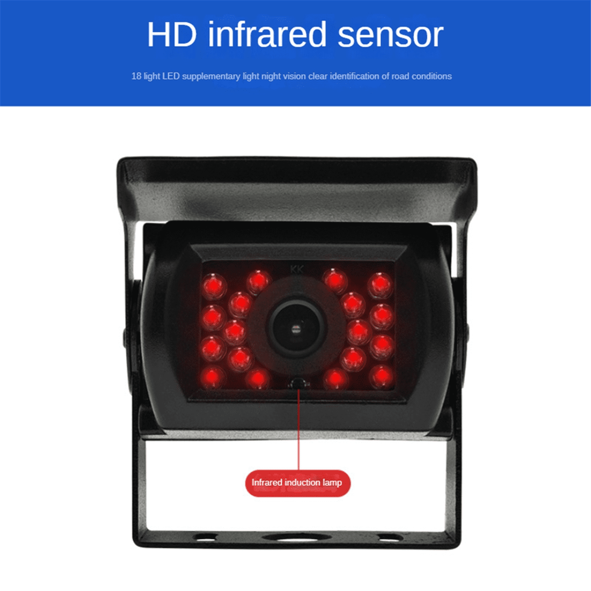 Car AHD Rear View Camera with Monitor for Truck Parking Trailer 24V ...