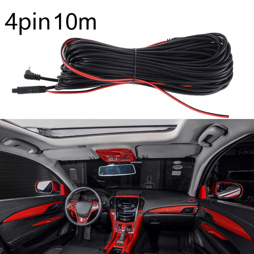 Car Accessories 10M Car Dvr Dash Camera Cable 2.5Mm 4Pin Extension Wire ...