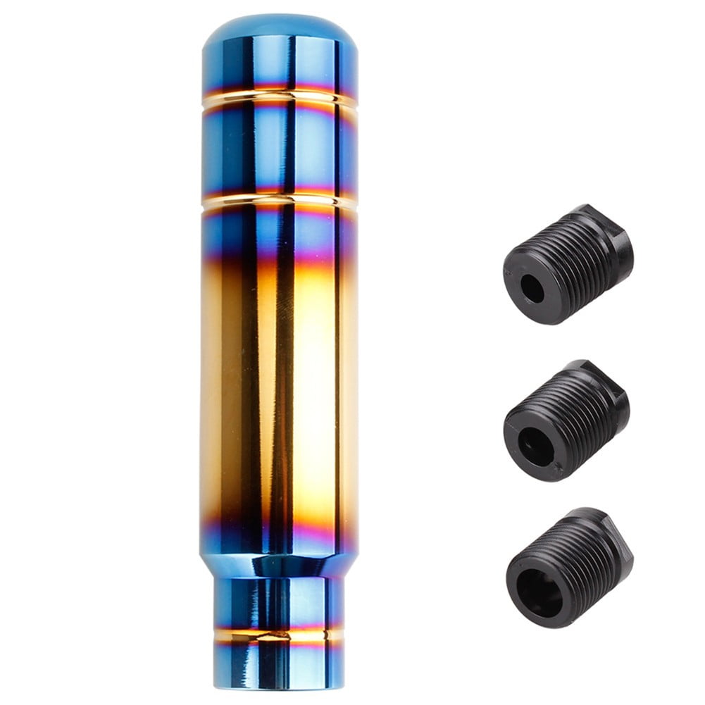 Car Accessories 13cm Aluminum Car Gear Shift Knob Shifter Lever Head ...
