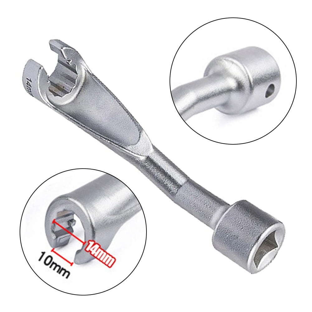 Car Accessories 14Mm 12Point Common Rail Injection Fuel Line Socket Nut Wrench for 1/2\"Dr Flare ...