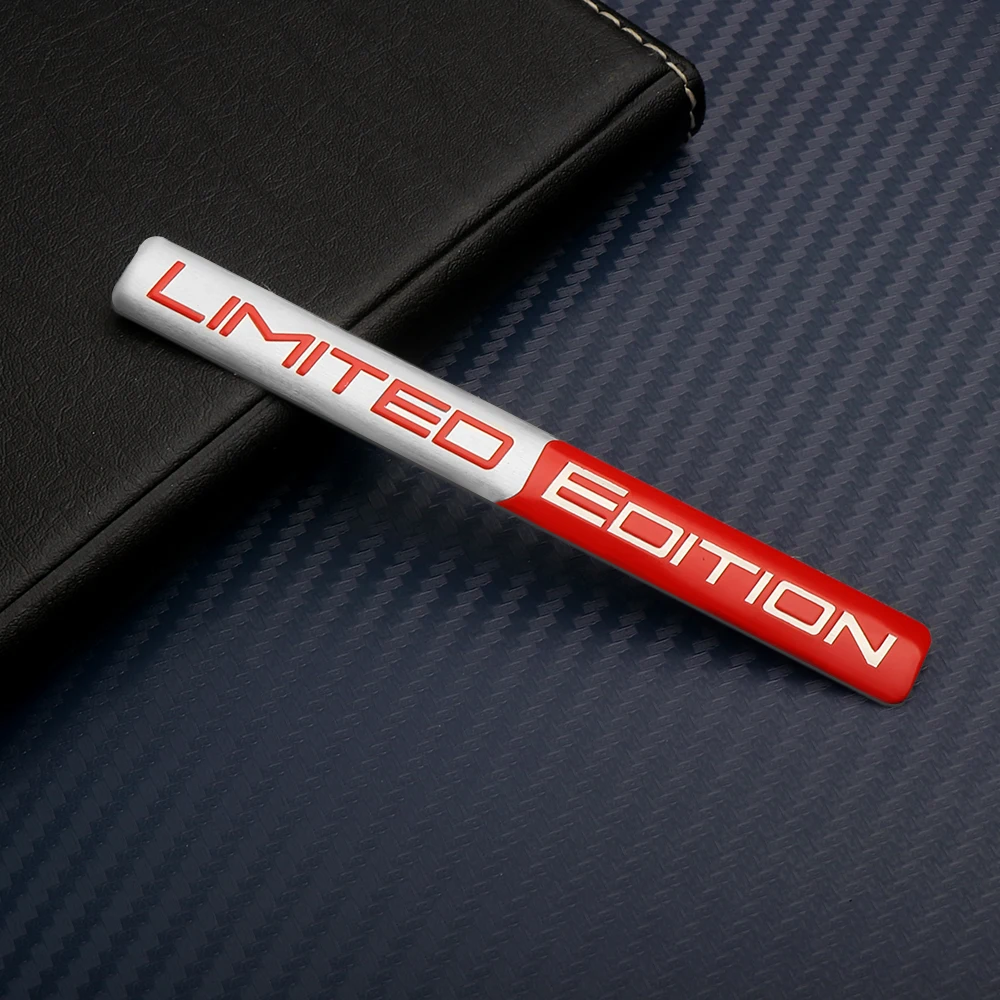 Car Accessories 3D Aluminum LIMITED EDITION Emblem Badge Car Stickers ...