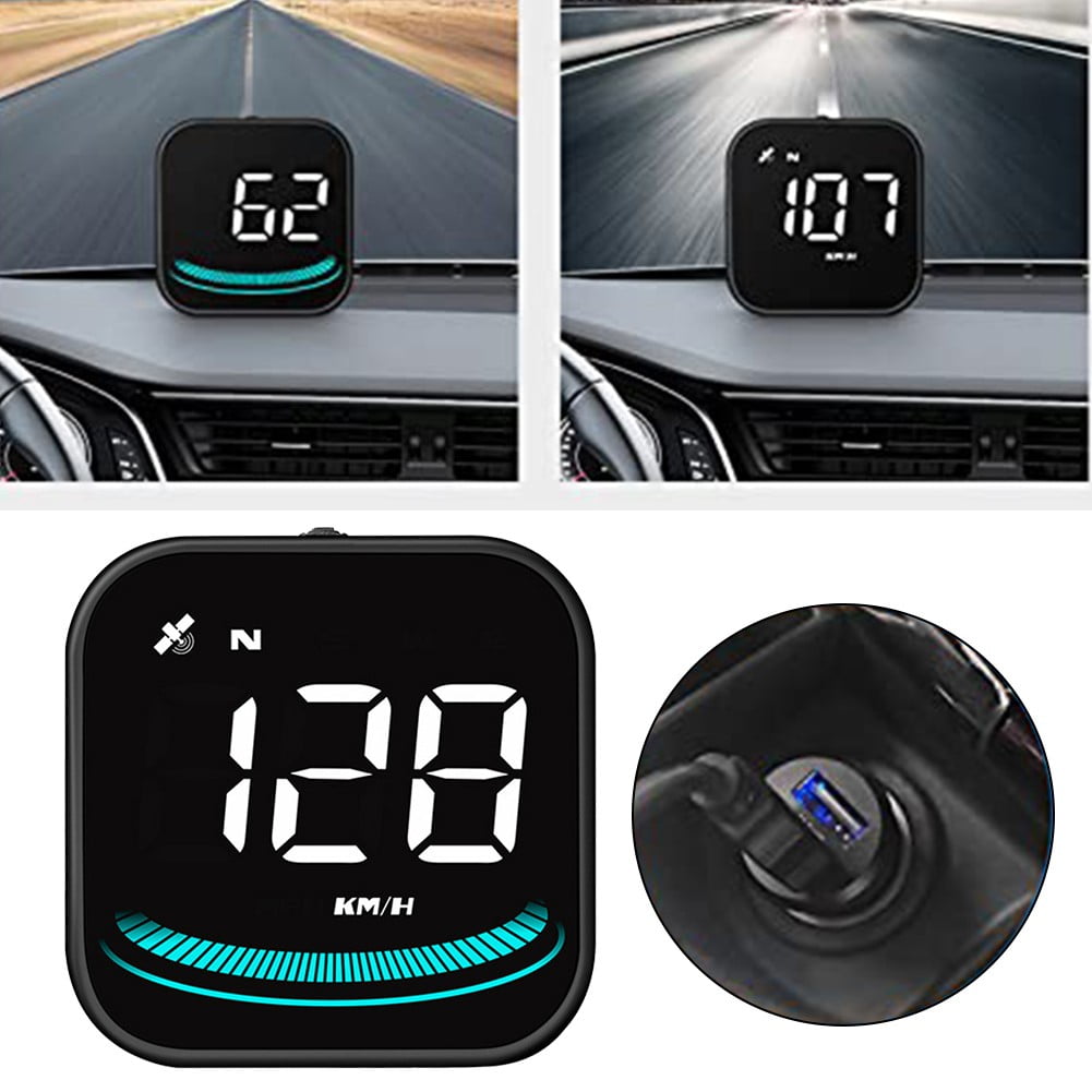 Car Accessories Car Hud Head Up Display Kmh And for Mph Digital Gps ...