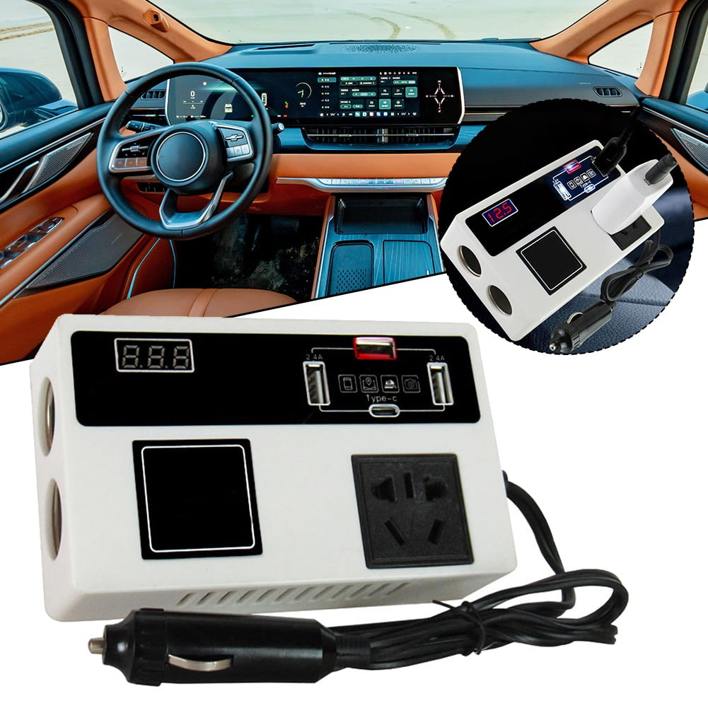 Car Accessories Car Inverter Power Inverter 12V To 110V Car Outlet ...