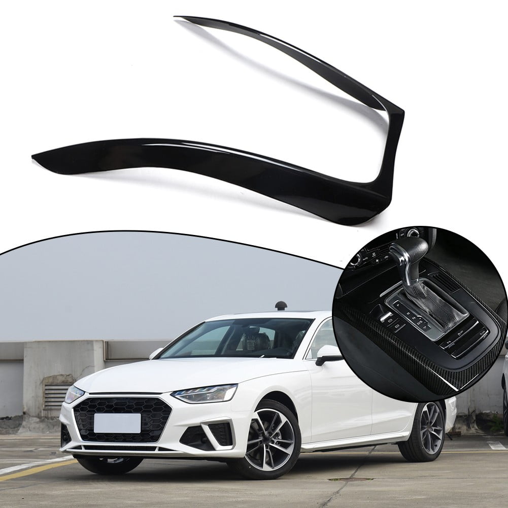 Car Accessories Carbon Fiber Center Console Gear Shift Frame for A4 for ...