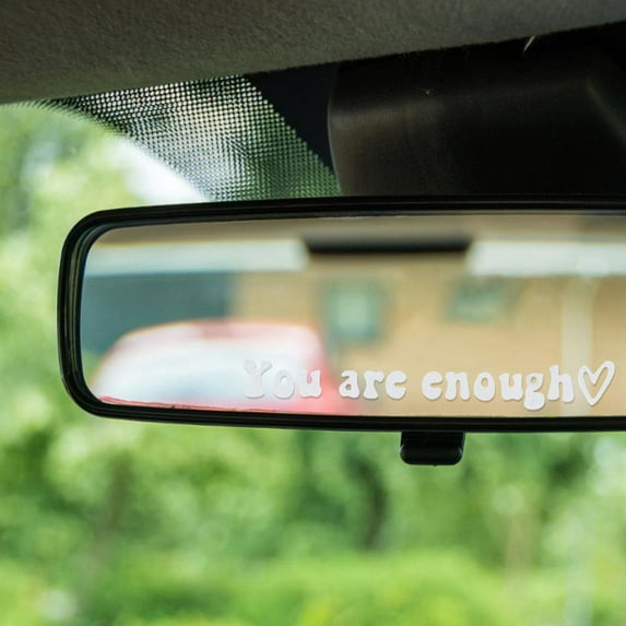 Car Accessories and Driver Gift Vanity Mirror Stickers Rearview Mirror ...