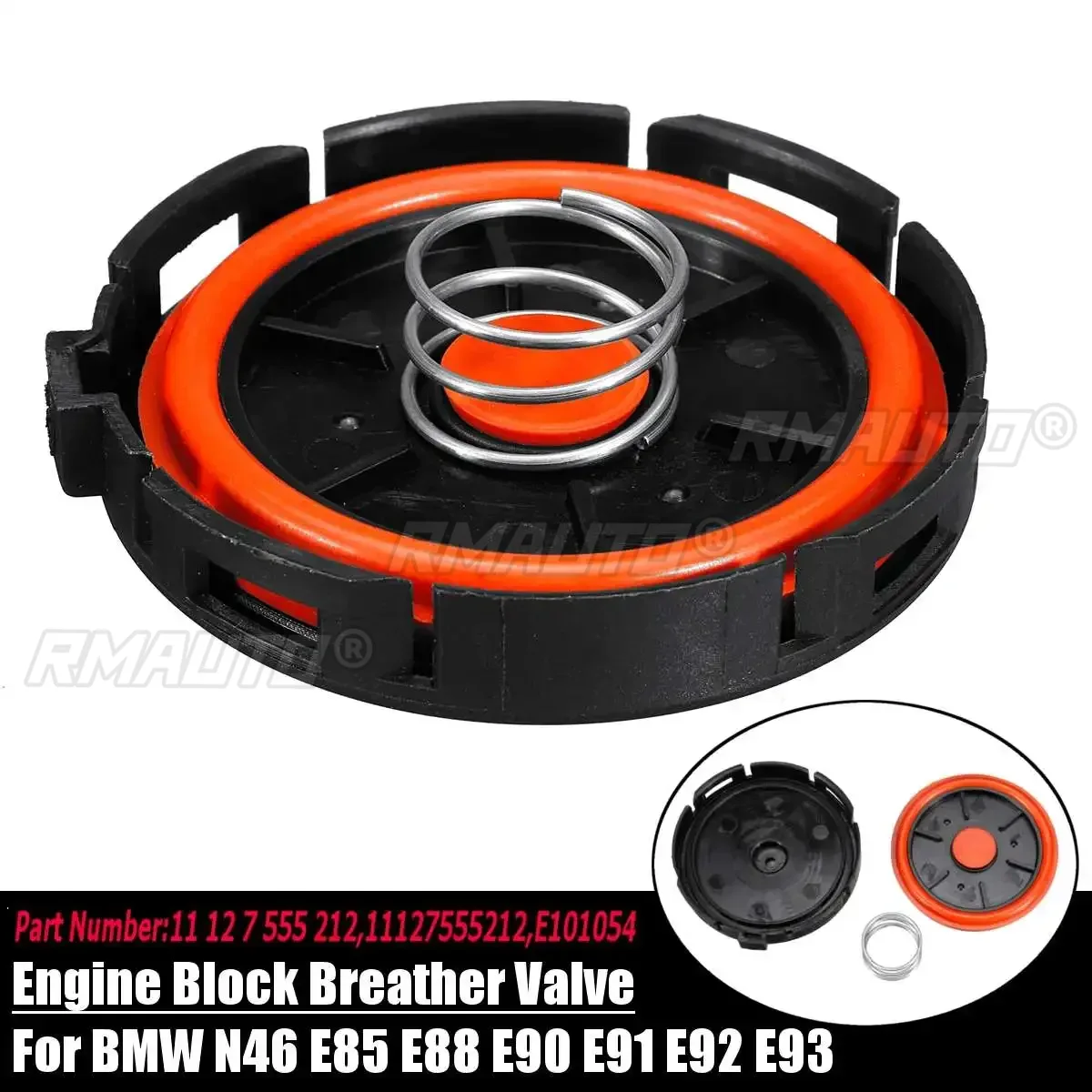 Car Accessories Engine Breather Vacuum Control Valve11127555212 For BMW N46 E81 E82 E84 E85 E87 ...