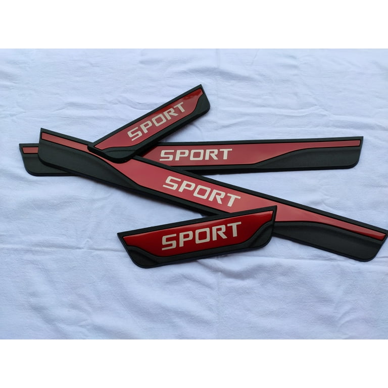 Car Accessories For Hyundai Kona venue I20 plastic Car Door Sill Scuff Plate Protector Guard 4pcs Auto Parts Walmart