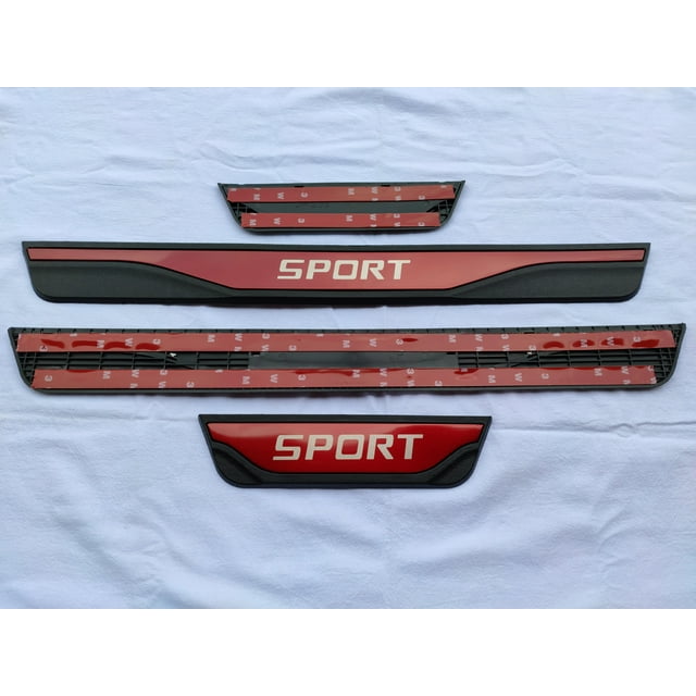 Car Accessories For Kia stonic picanto RIO plastic Car Door Sill Scuff ...