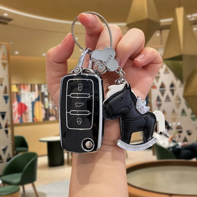 Car Accessories Interior Key Cover for Volkswagen Polo Bora Tiguan Golf ...