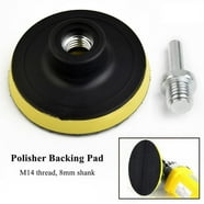 "3"" Professional Buffing Pad Kit, 4 Styles Polishing Pads, Backing ...