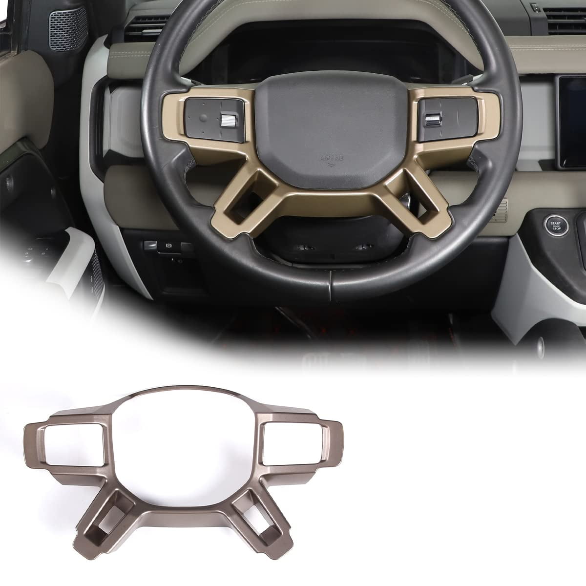 Car Accessories Steering Wheel Bezel Decorative Trim for Land Rover ...