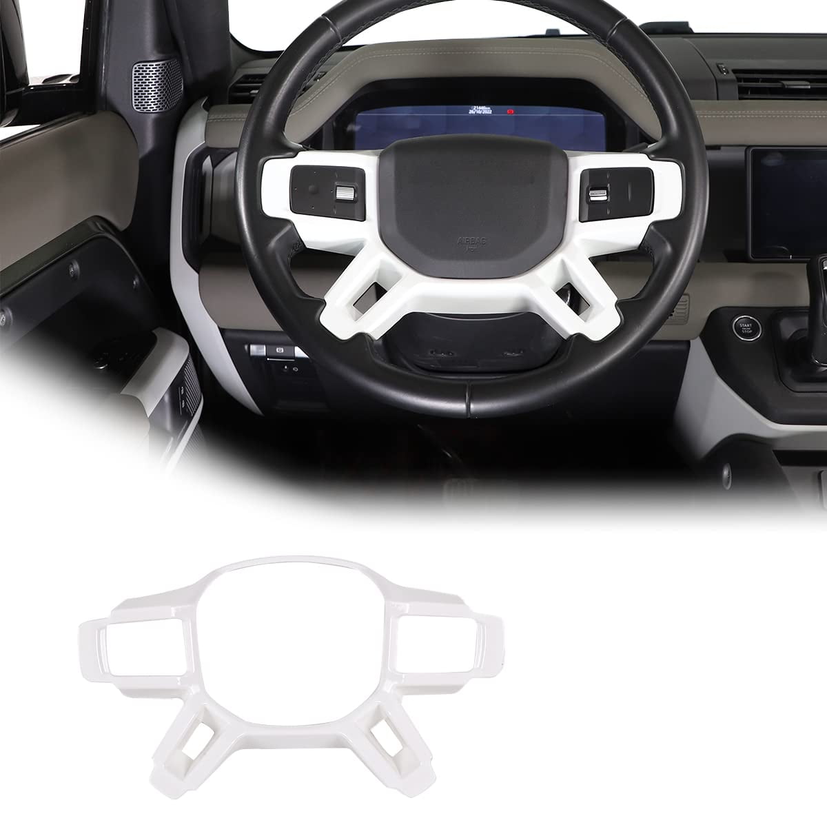 Car Accessories Steering Wheel Bezel Decorative Trim for Land Rover ...