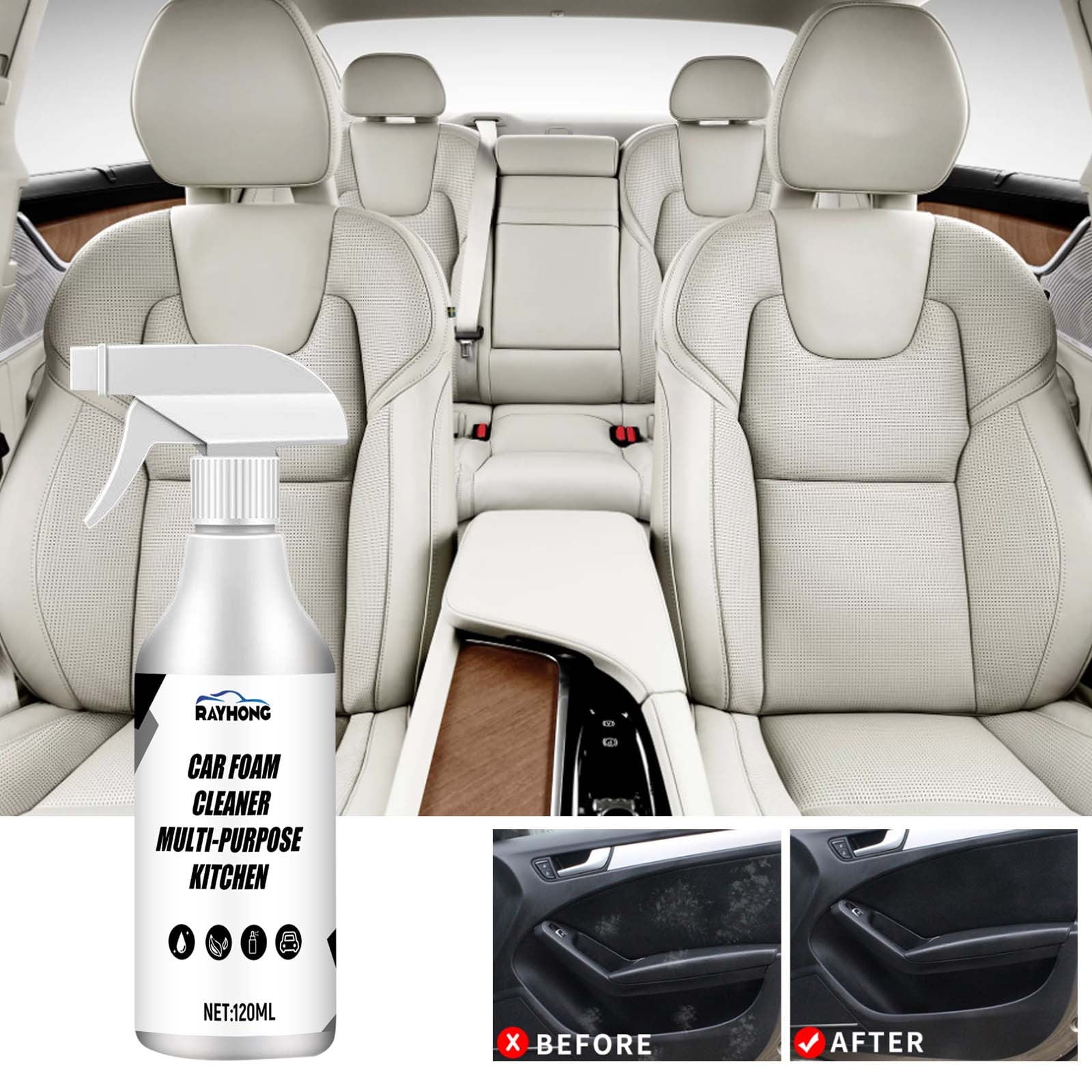 Car Accessories Vmvidoty Car Foam Cleaner ,All-PurposeE Foam Cleaner ...