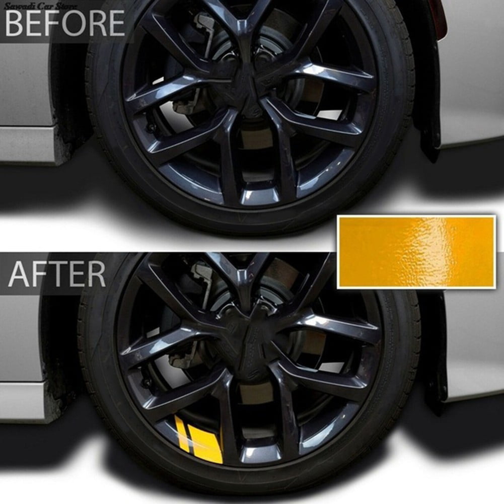 Car Accessories Wheel Stickers Vinyl Decal Waterproof 6PCS Car Wheel ...