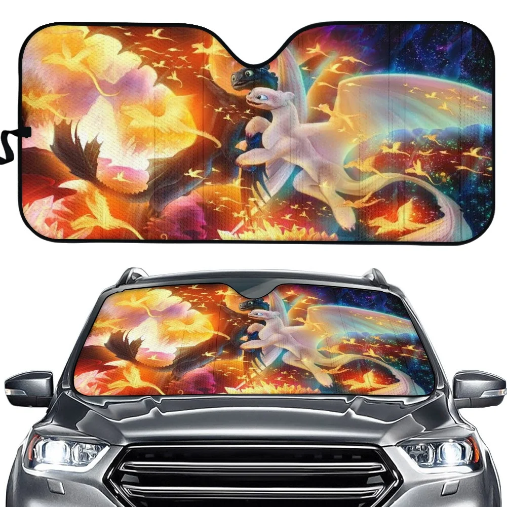 Car Accessories Your Dragon Eyes 3D Pattern Auto UV and Heat Front ...