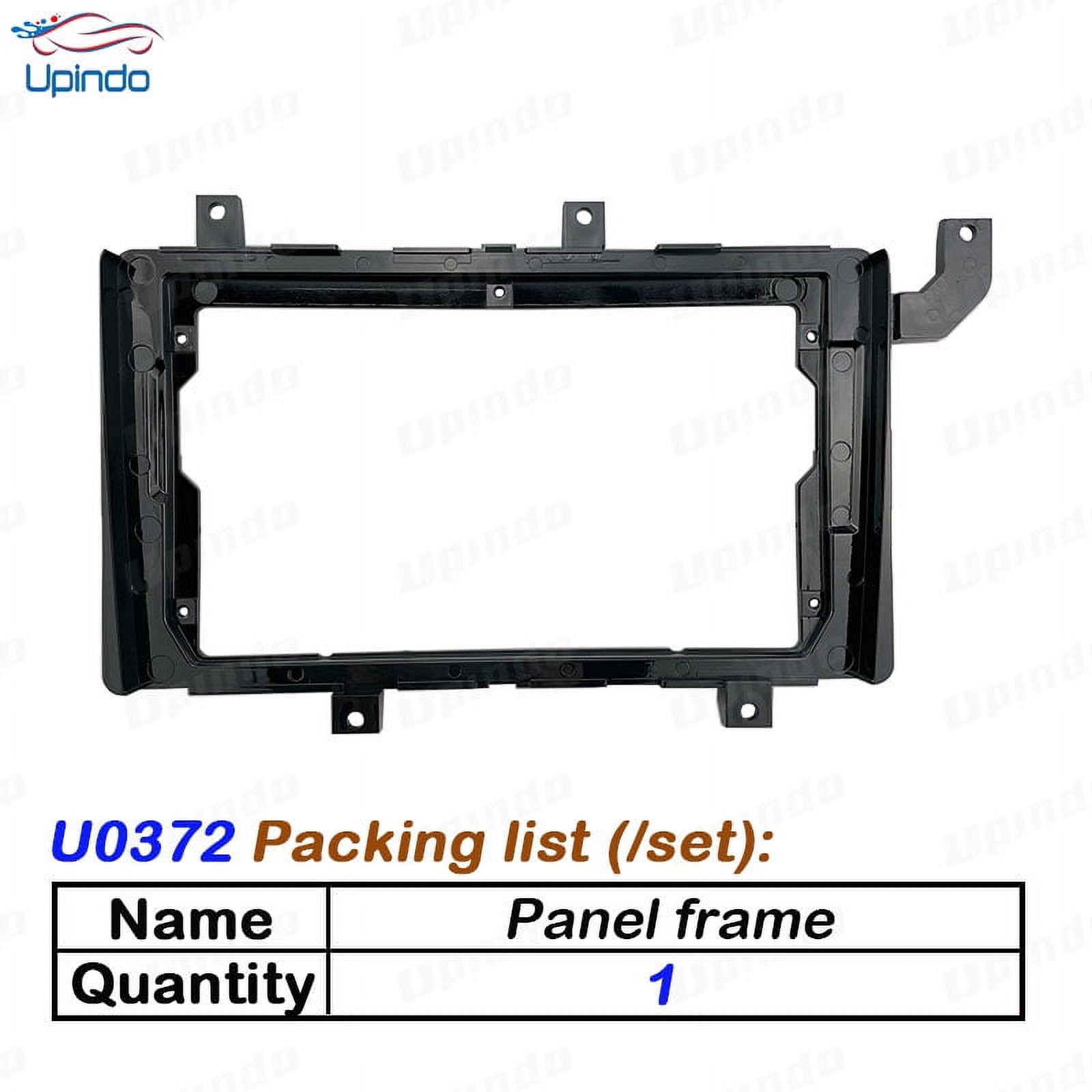 Car Accessory Double Din 9 Inch Radio Plastic Fascia Panel Frame for ...