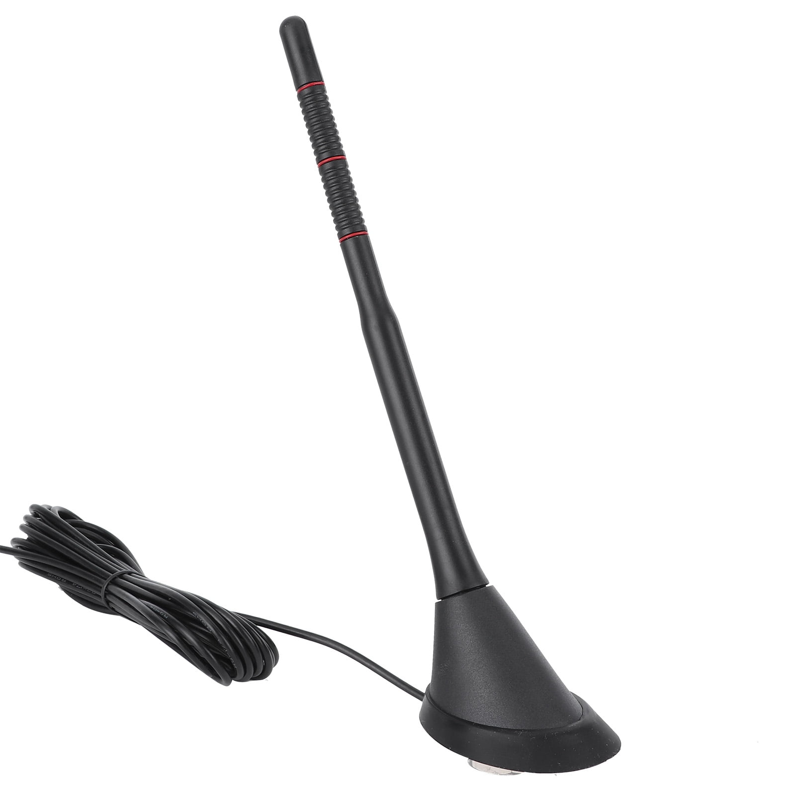 Car Active Amplified DAB+FM Antenna Top Roof Mount Radio Aerial ...