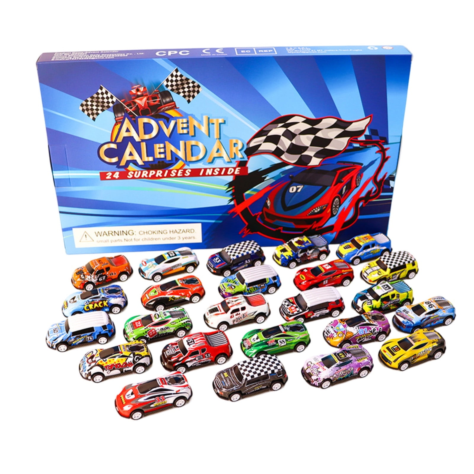 Car Advent Calendar 2024, Kids Holiday Car Advent Calendar 2024 ...