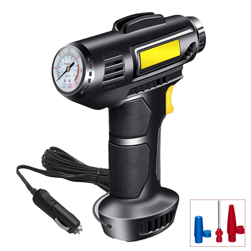 Car Air Compressor Tire Inflator Motorcycle Bicycle Tire Pump Portab ...